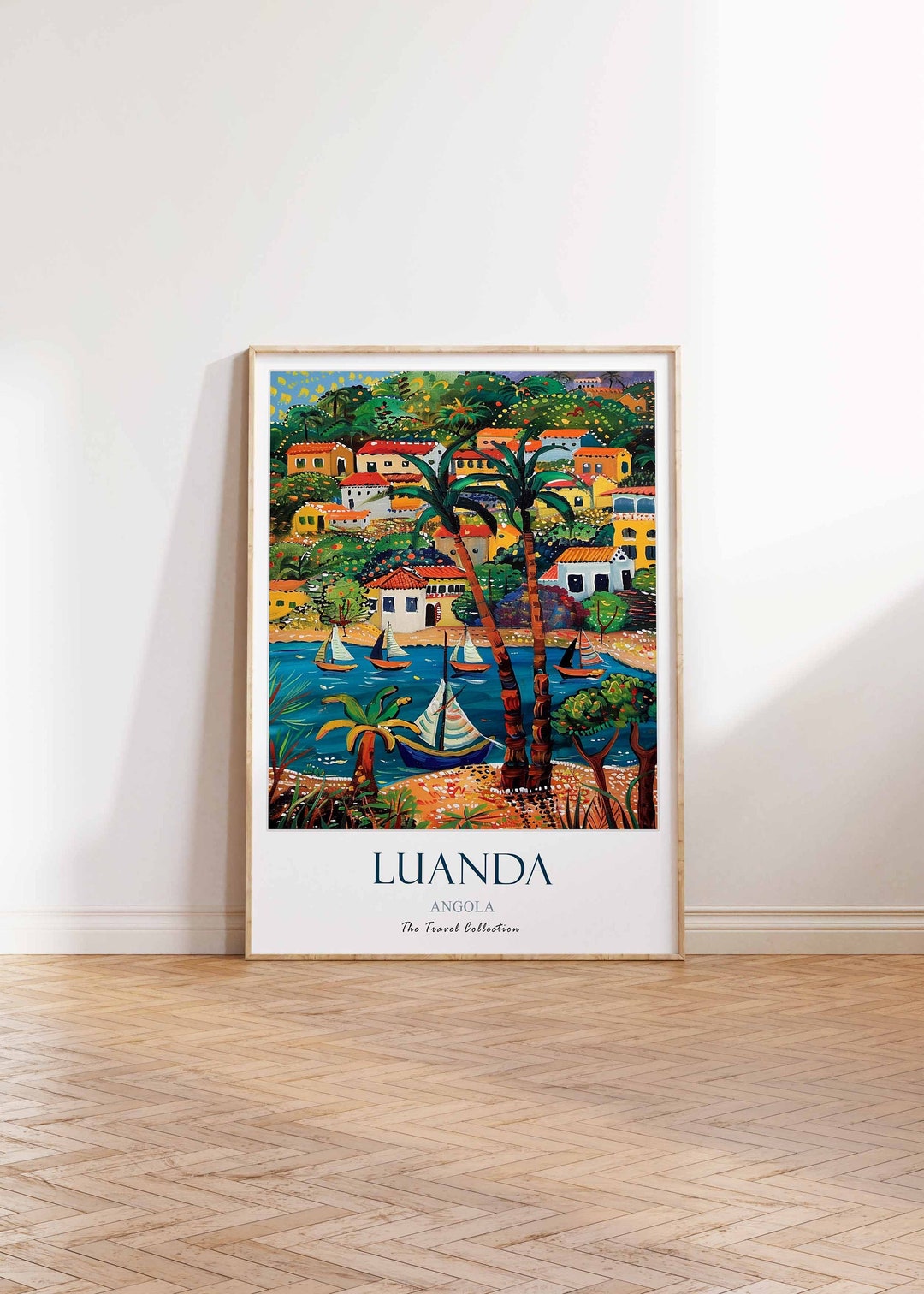 Luanda Poster, Angola Poster, Beach Travel Poster, History Poster ...
