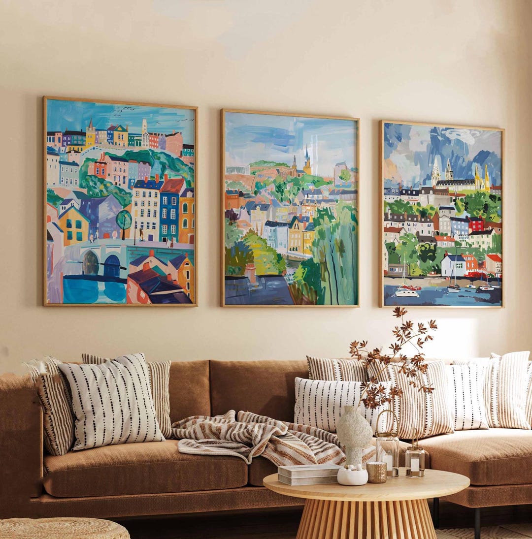 Set of 3 Barnsley Posters, Winnipeg Canada Posters, Winnipeg Wall Art ...