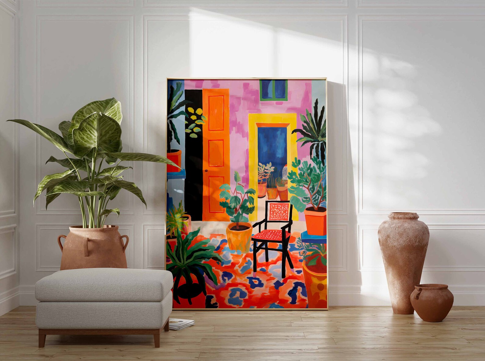 Chile Art Print, Vintage Chilean Floral Poster, Indigenous Art, Folk ...