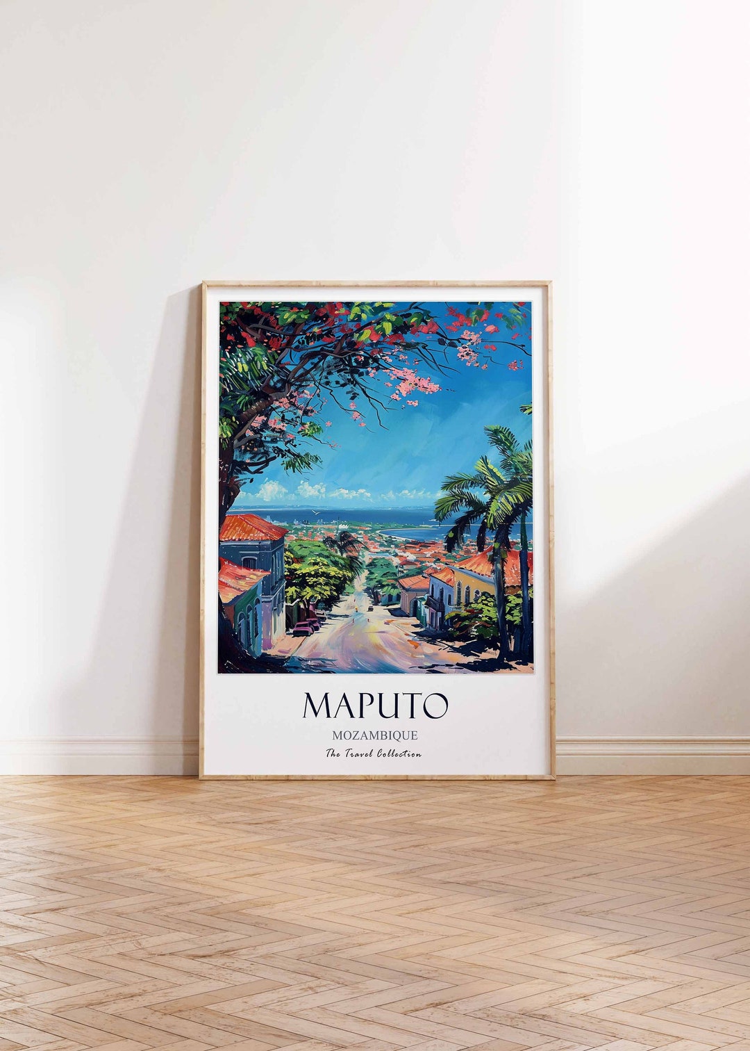 Maputo Poster, Mozambique Poster, Maputo Travel Poster, African Travel ...