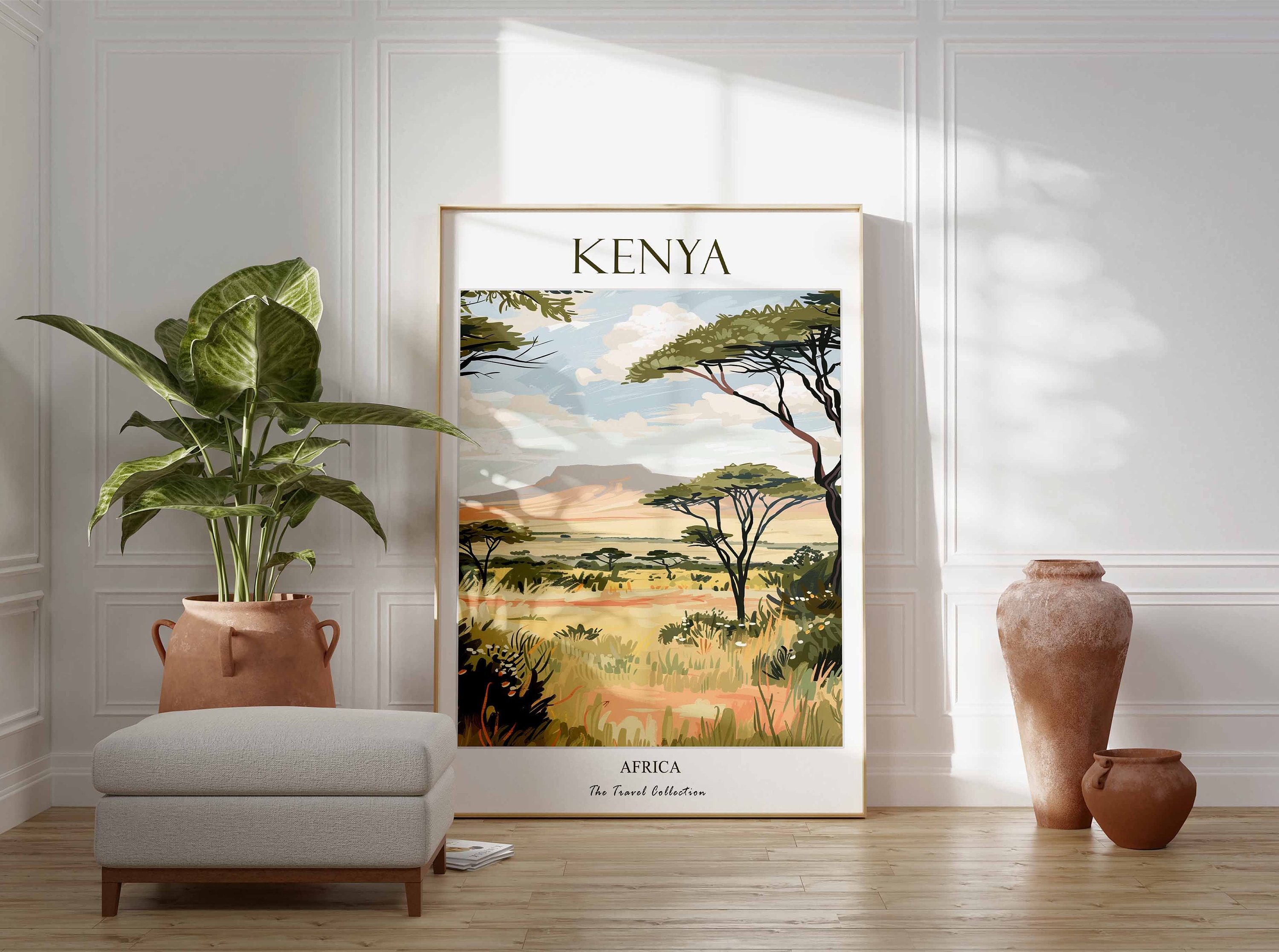 Kenya Poster, Wildlife Poster, Africa Poster, African Print, Kenya Wall ...