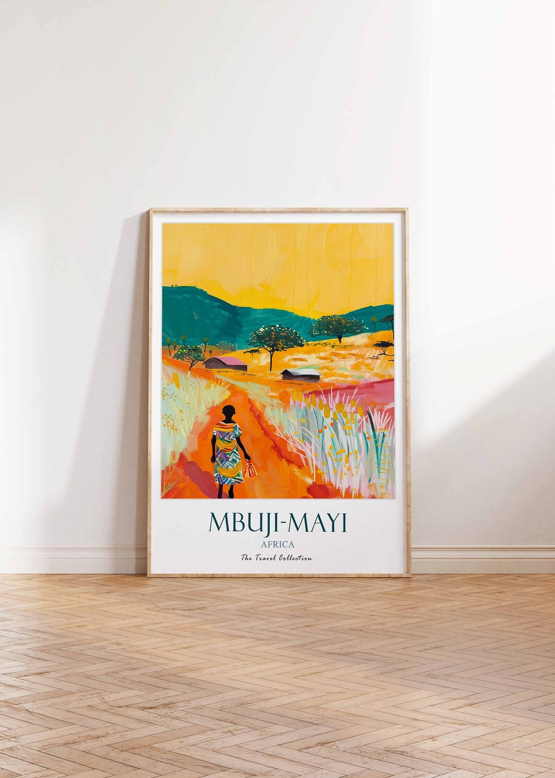 Mbuji-mayi Poster, Congo Poster, Mbuji-mayi Travel Poster, African ...