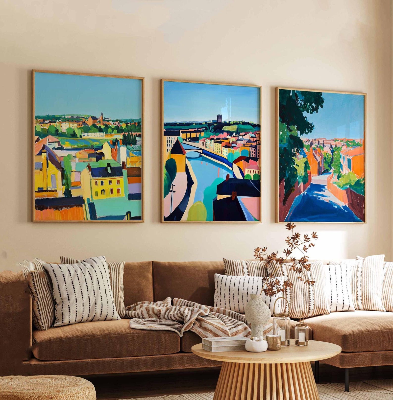 Set of 3 Dudley Posters, England Travel Prints, UK Town Poster Set ...