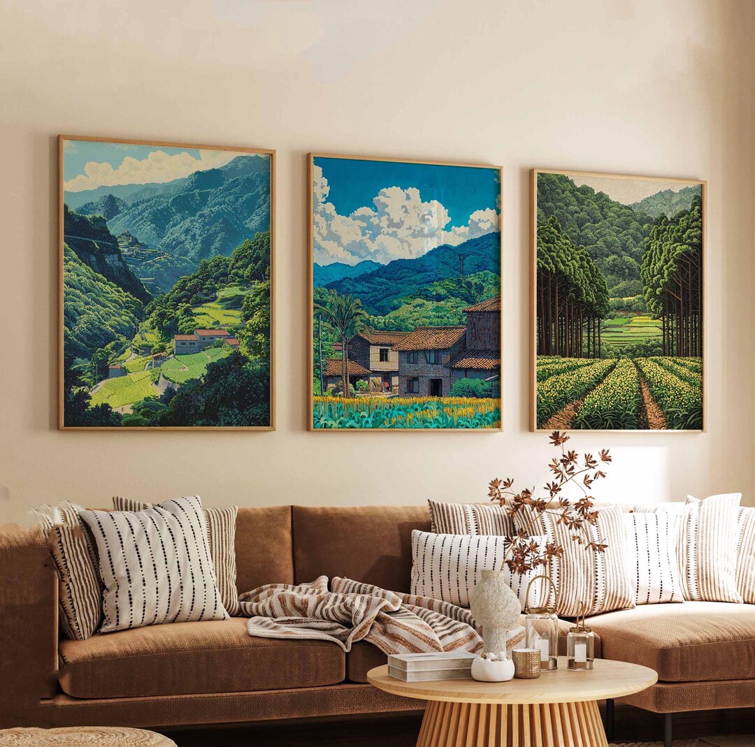 Set of 3 Taiwan Posters, Taiwan Travel Prints, Taiwan Wall Art, Taiwan ...
