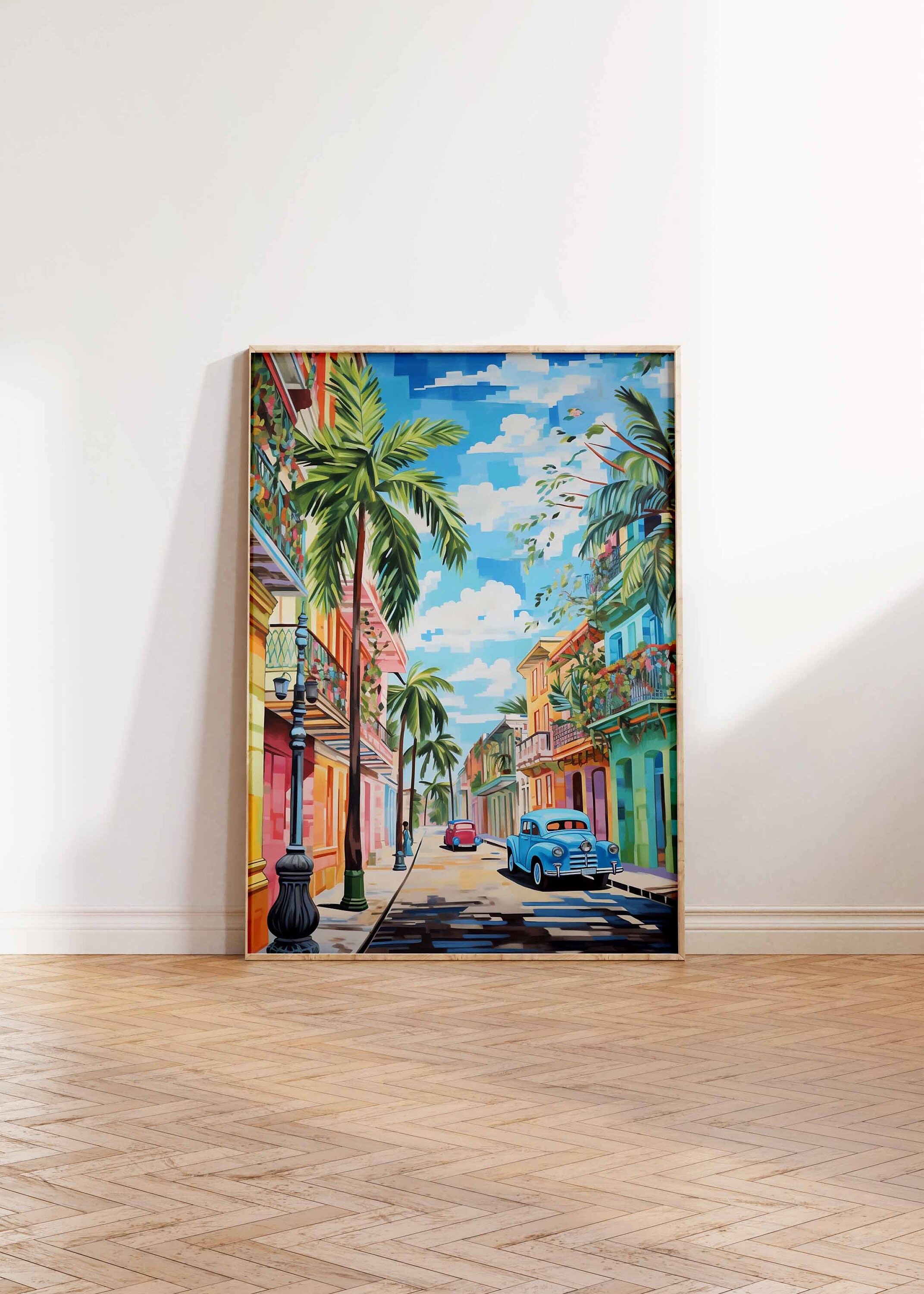 Cuba Travel Print, Vintage Cuba Art Poster, Havana Print, Caribbean ...