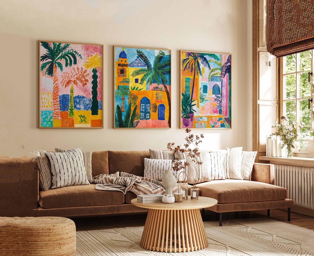 Set of 3 Saudi Arabia Poster, Middle East Poster, Desert Poster ...