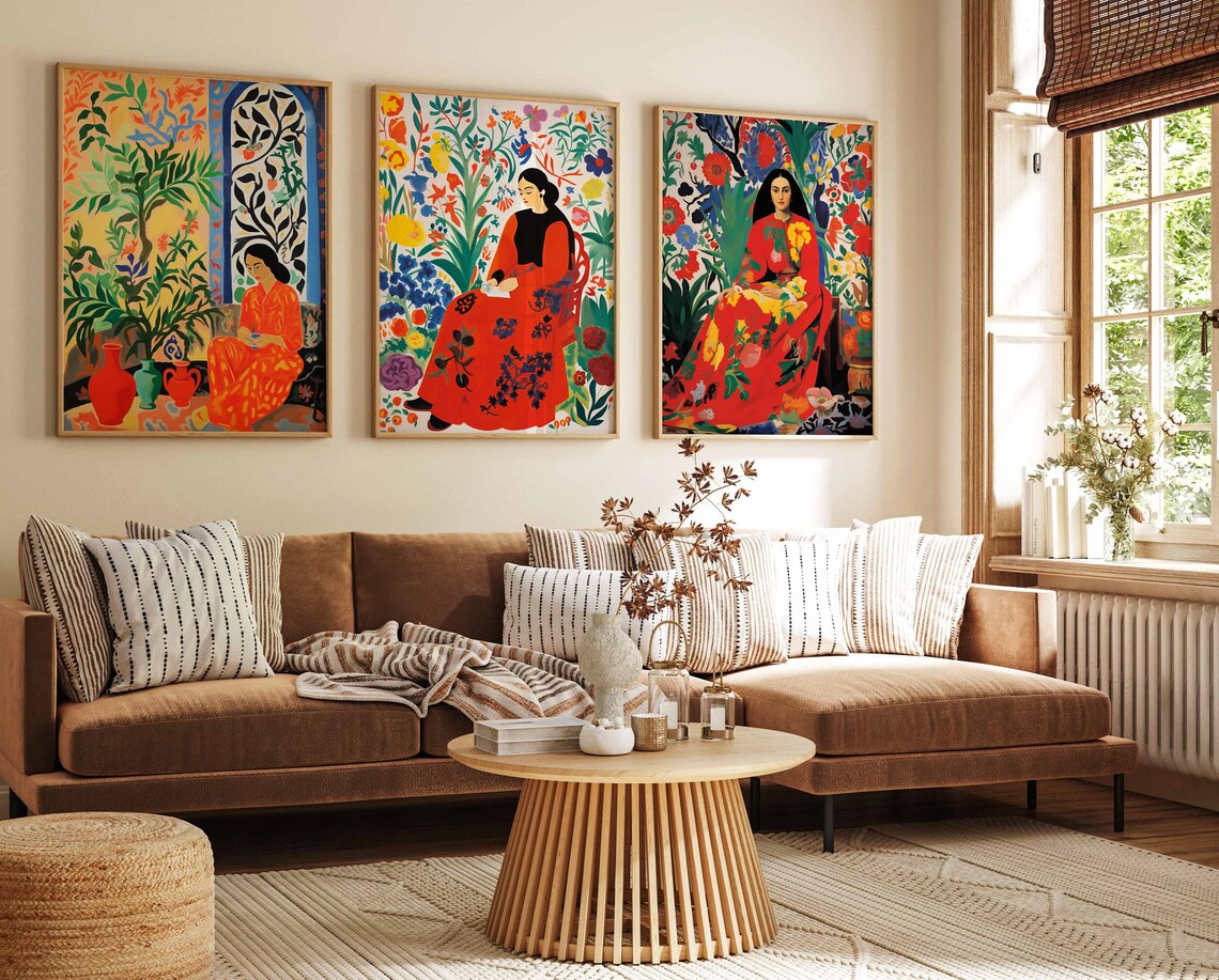 Set of 3 Iraq Prints, Vintage Iraqi Street Art Posters, Islamic Art ...