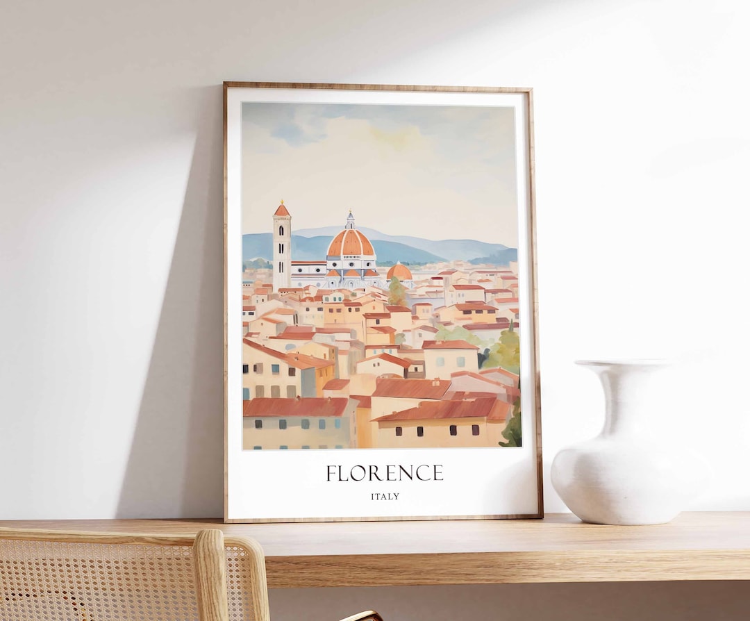 Florence Poster, Italy Poster, Renaissance Poster, European Poster ...