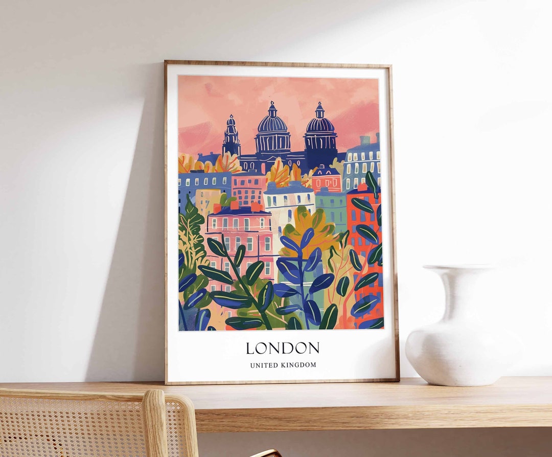 London Poster, England Poster, UK Poster, European Poster, Big Ben ...