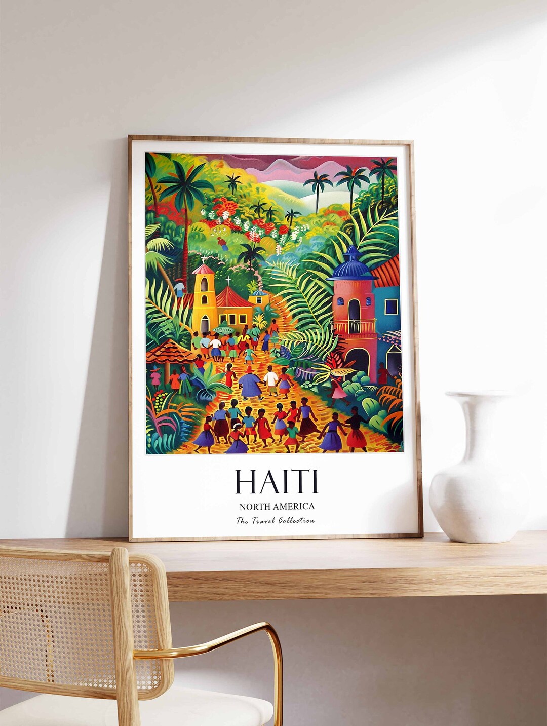 Haiti Print, Haiti Travel Poster, North America Travel Poster ...