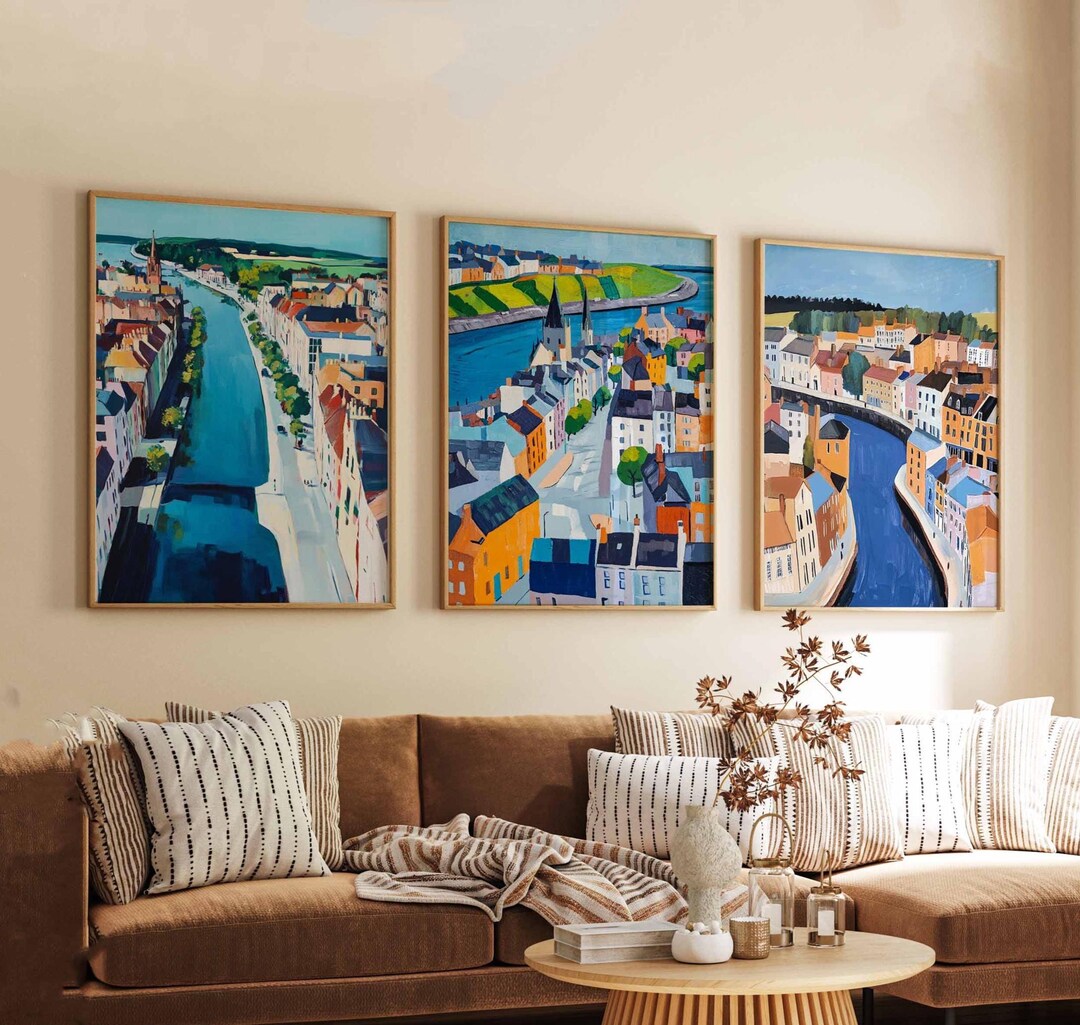 Set of 3 Drogheda Posters, Ireland Travel Prints, Drogheda Wall Art Set ...