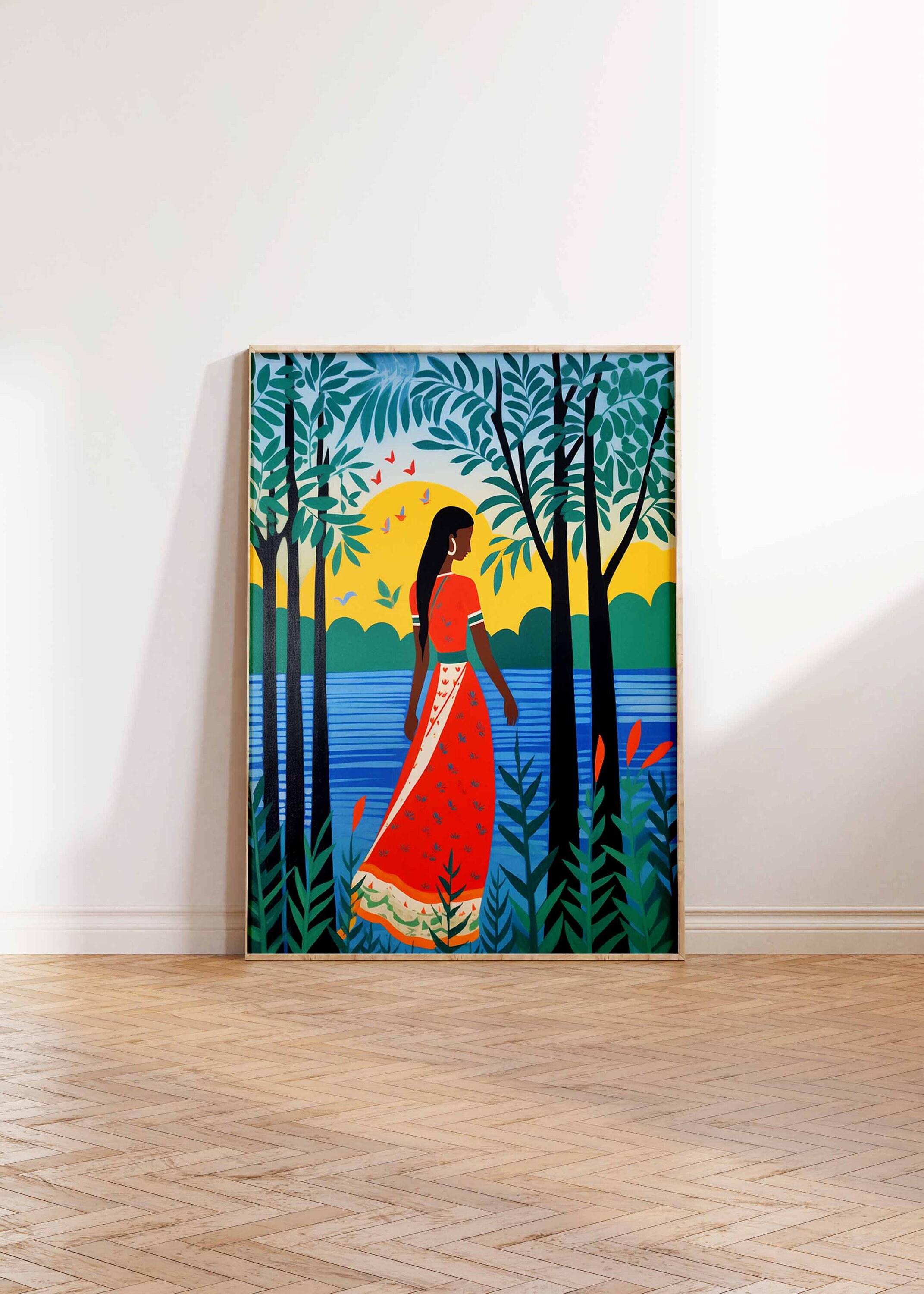 Bangladesh Travel Poster Vintage Bangladeshi Art Asian Wall - Etsy