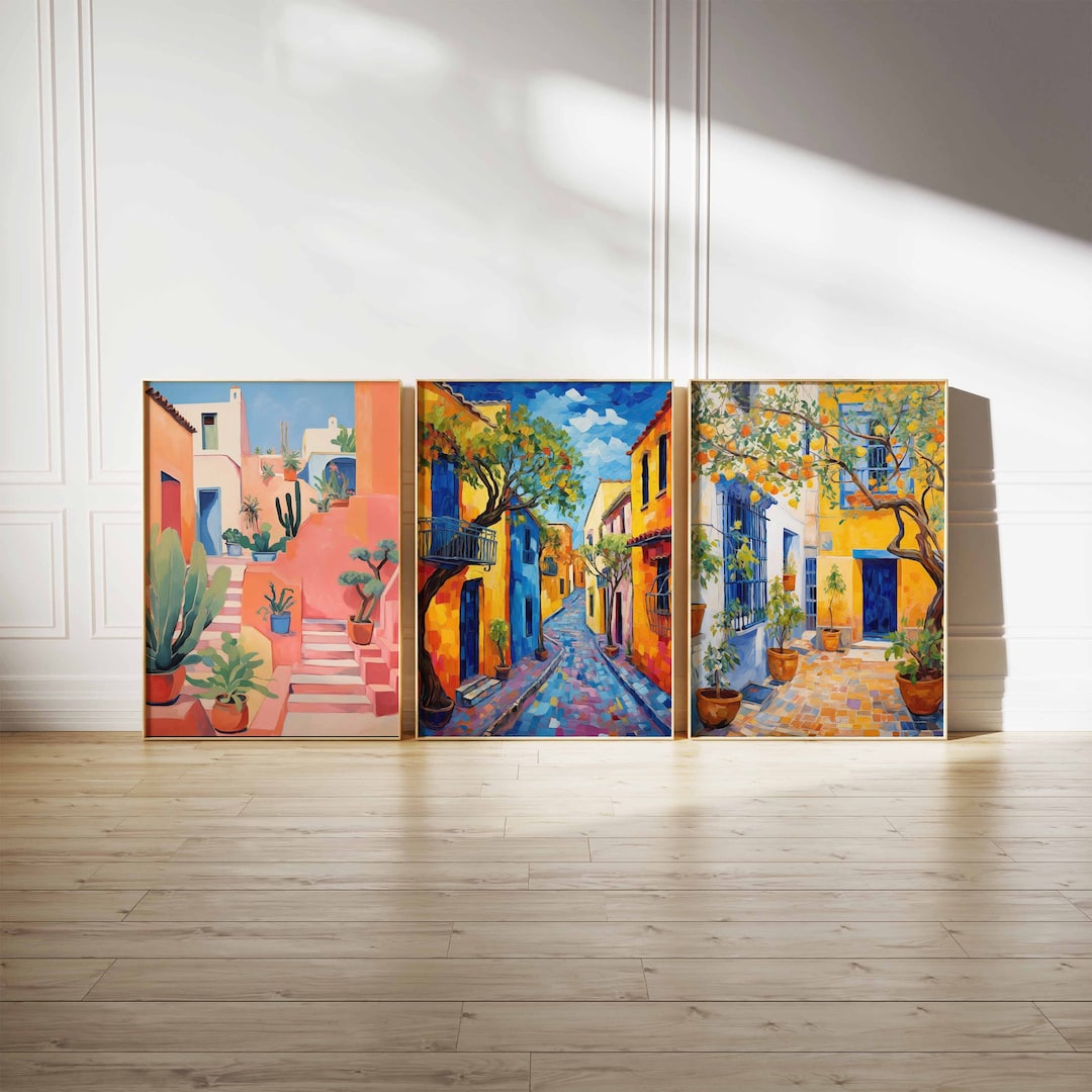 Set of 3 Cordoba Argentina Posters, Vintage Argentina Floral Prints ...