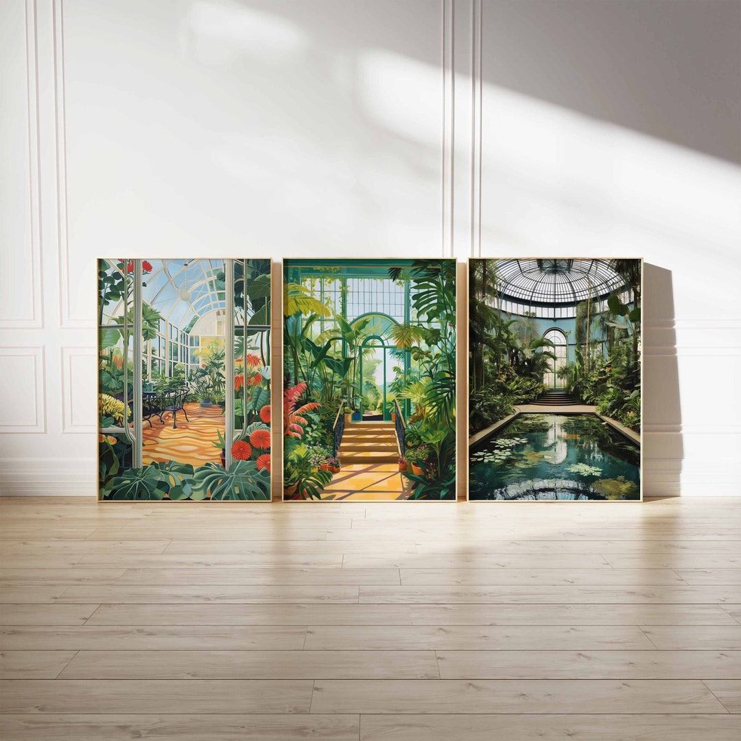 William Morris Set of 3 Prints, Vintage Botanical Gardens Print, Kew ...