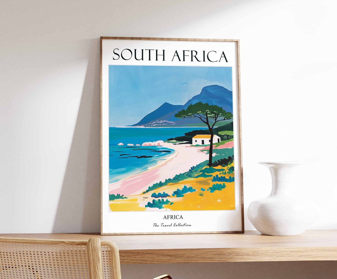 South Africa Poster, South Africa Print, Africa Poster, African Print ...