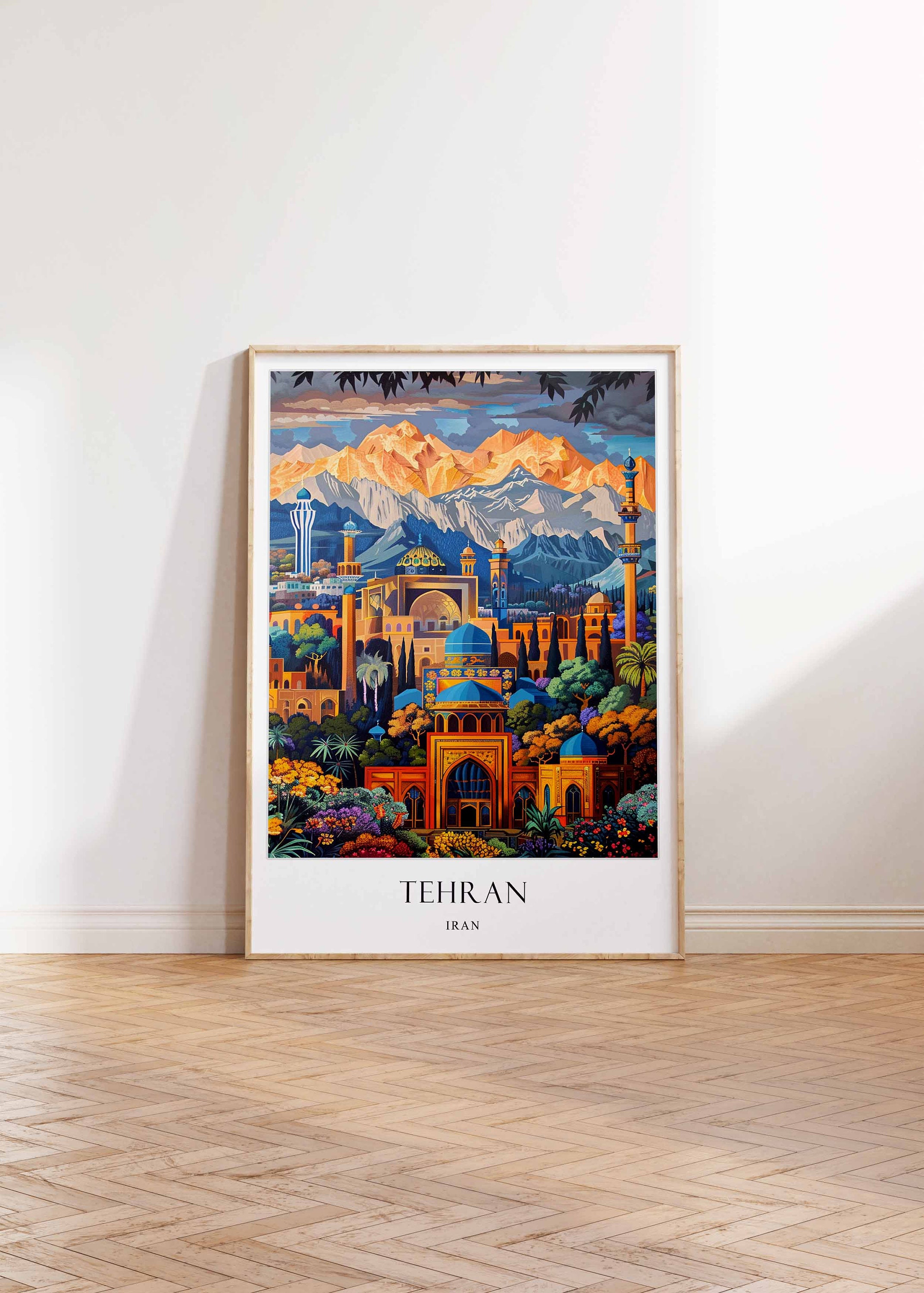 Tehran Poster, Iran Poster, Persian Poster, Middle Eastern Poster ...