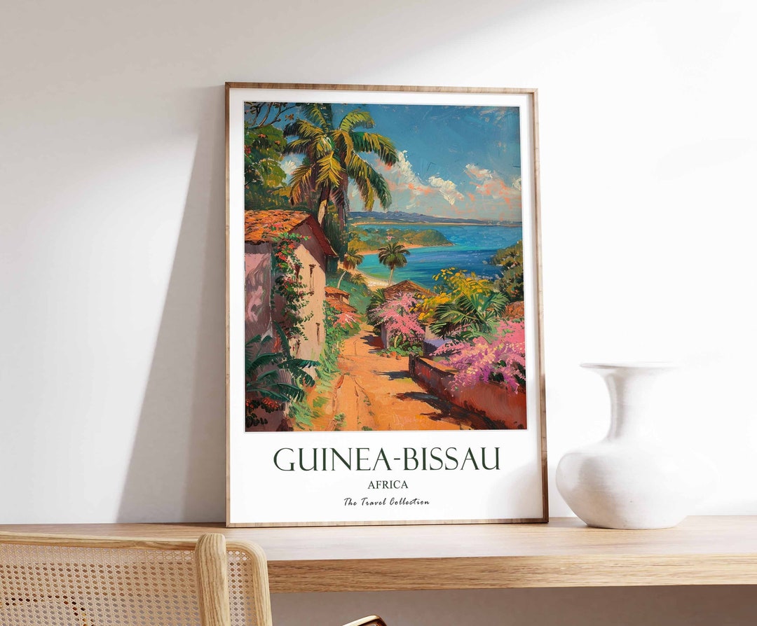 Guinea-bissau Poster, West Africa Poster, Africa Poster, African Print ...