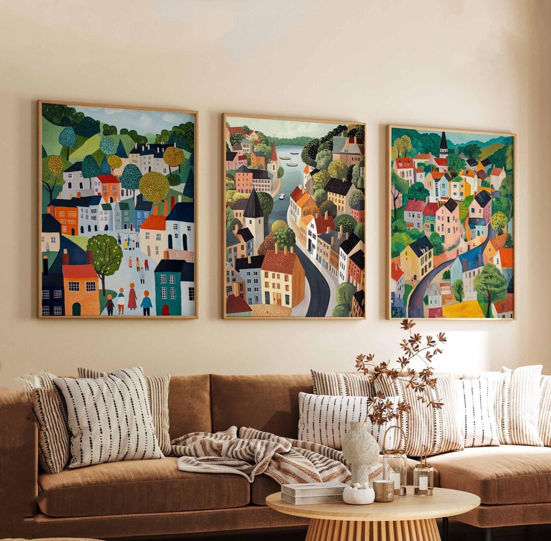 Set of 3 Neath Posters, Wales Prints, UK Travel Wall Art Sets, Neath ...