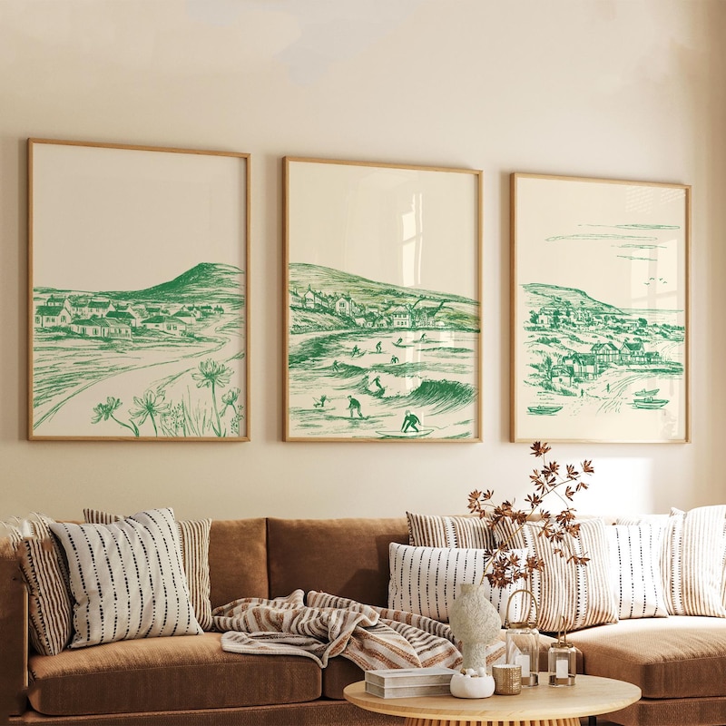 Devon Croyde Prints - Etsy UK