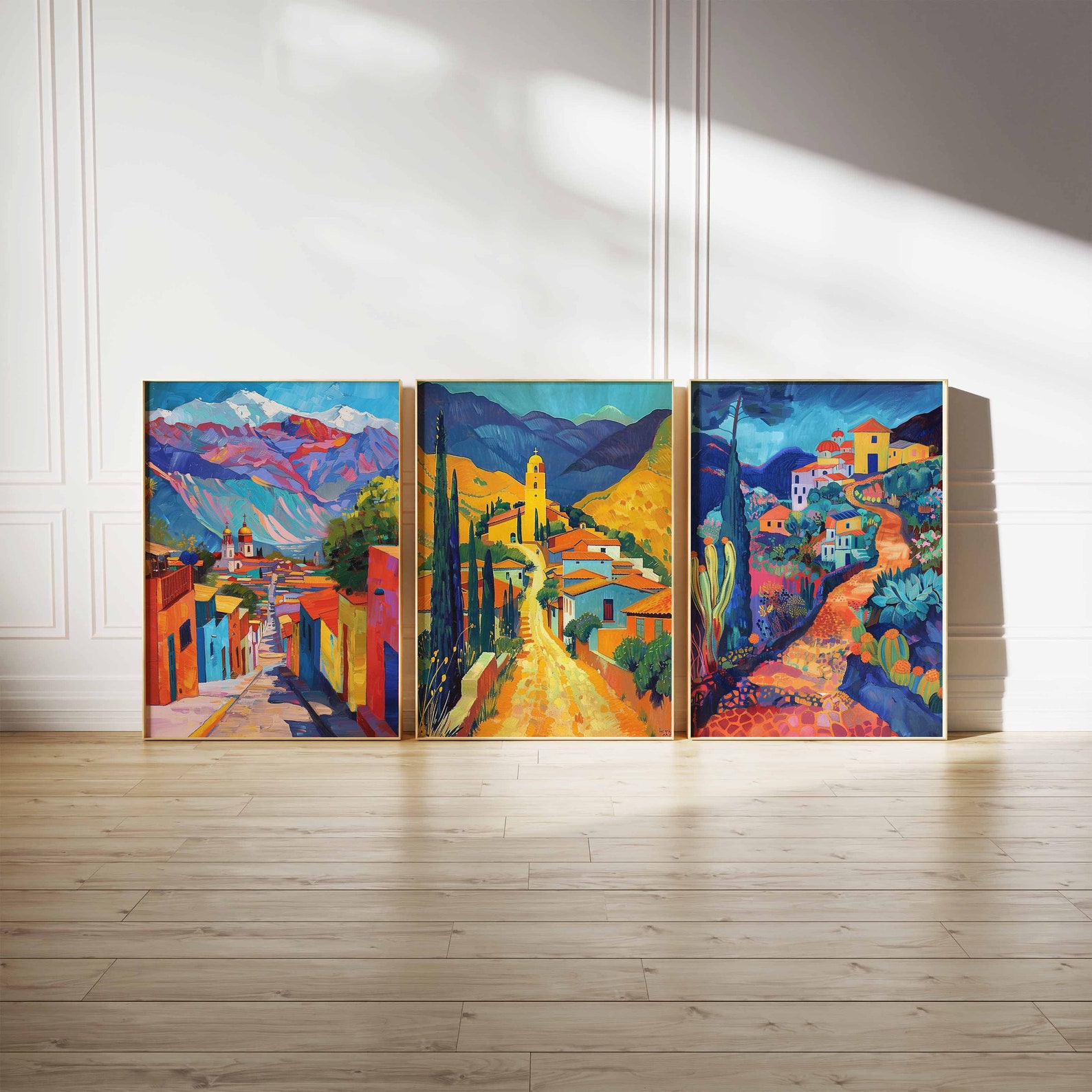 Set of 3 Chile Posters, Chile Travel Prints, Chile Art, Tropical Decor ...