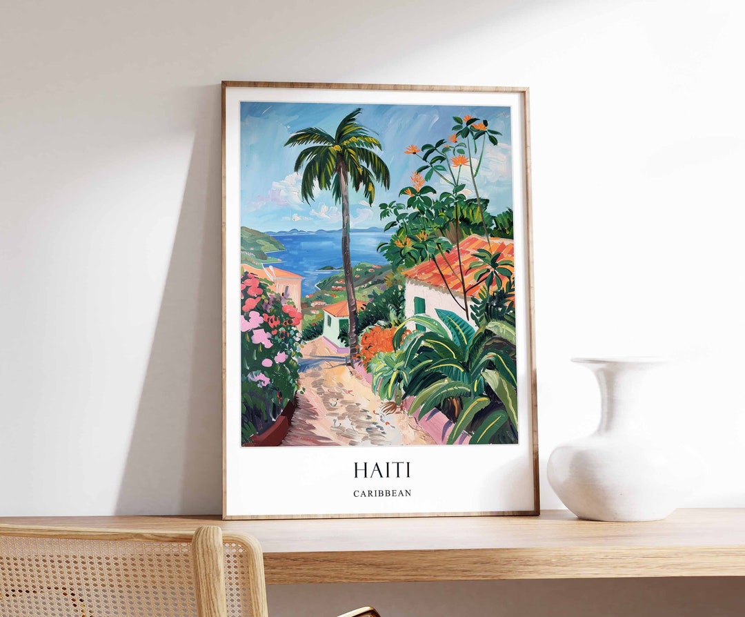 Haiti Poster, Caribbean Poster, Port-au-prince Poster, Labadee Poster ...