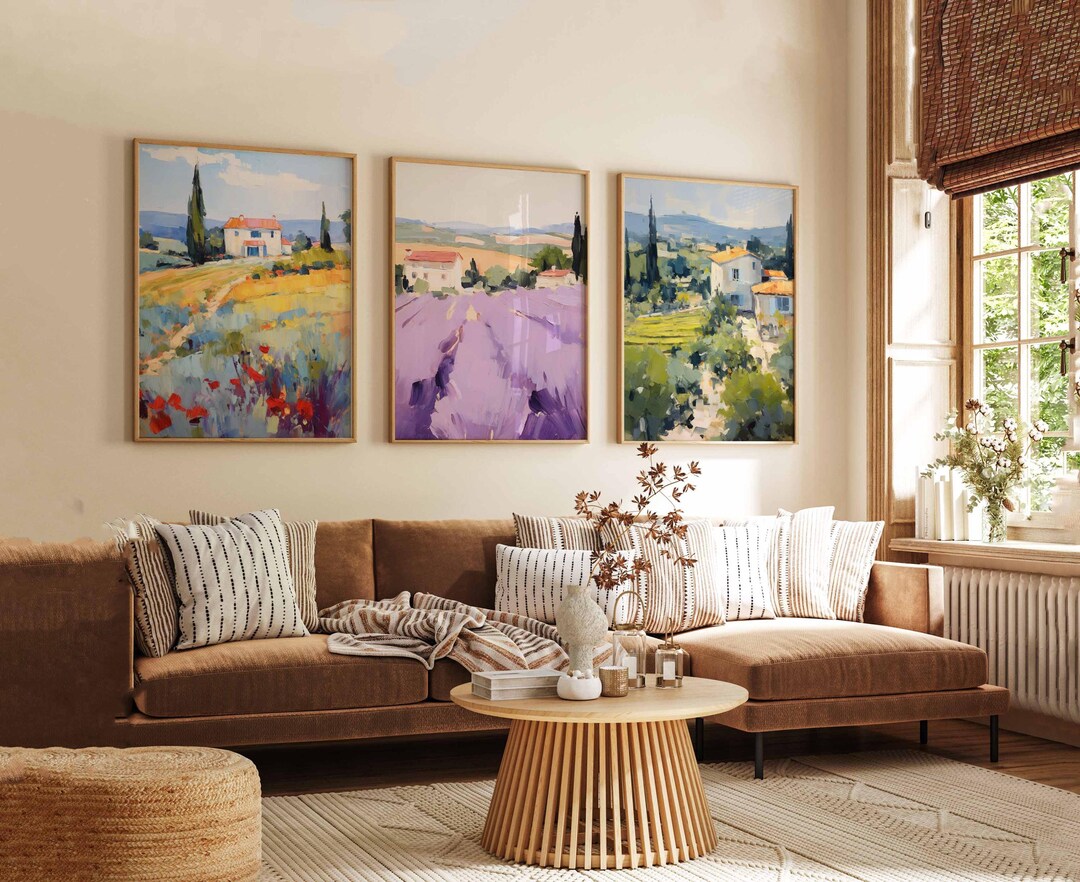 Set of 3 Provence Posters, France Poster Set, French Riviera Poster ...
