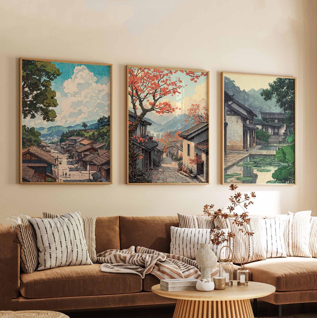 Set of 3 Shenzhen Posters, Shenzhen Travel Prints, Shenzhen Wall Art ...