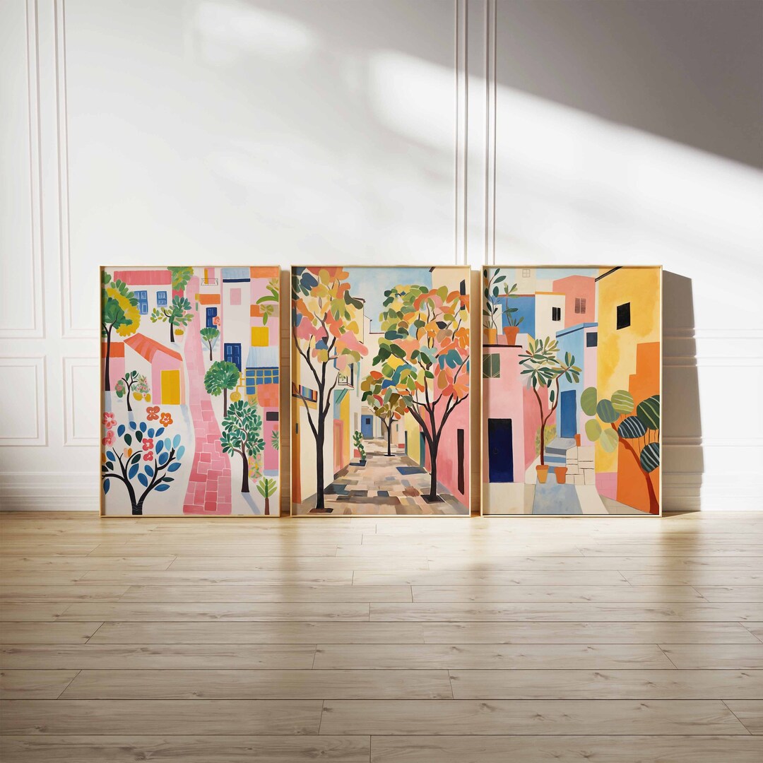 Set of 3 Cordoba Argentina Posters, Vintage Argentina Floral Prints ...