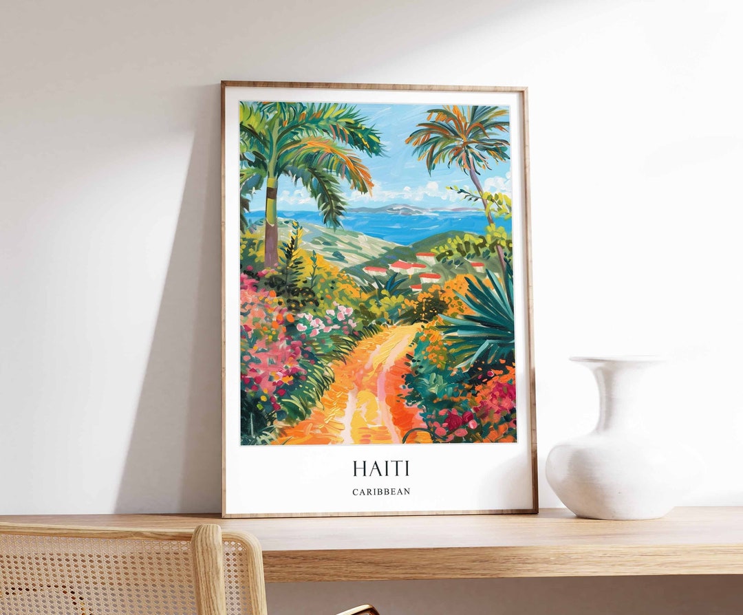 Haiti Poster, Caribbean Poster, Port-au-prince Poster, Labadee Poster ...