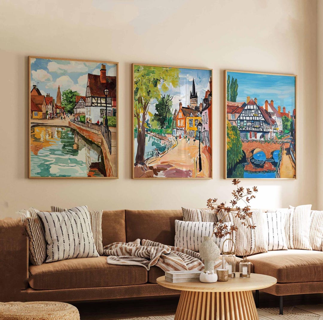 Set of 3 Stoke-on-trent Posters, England Wall Art Prints, UK Travel ...