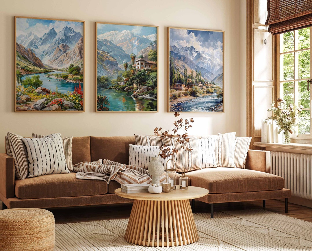 Set of 3 Pakistan Posters, Pakistan Travel Prints, Pakistan Art ...