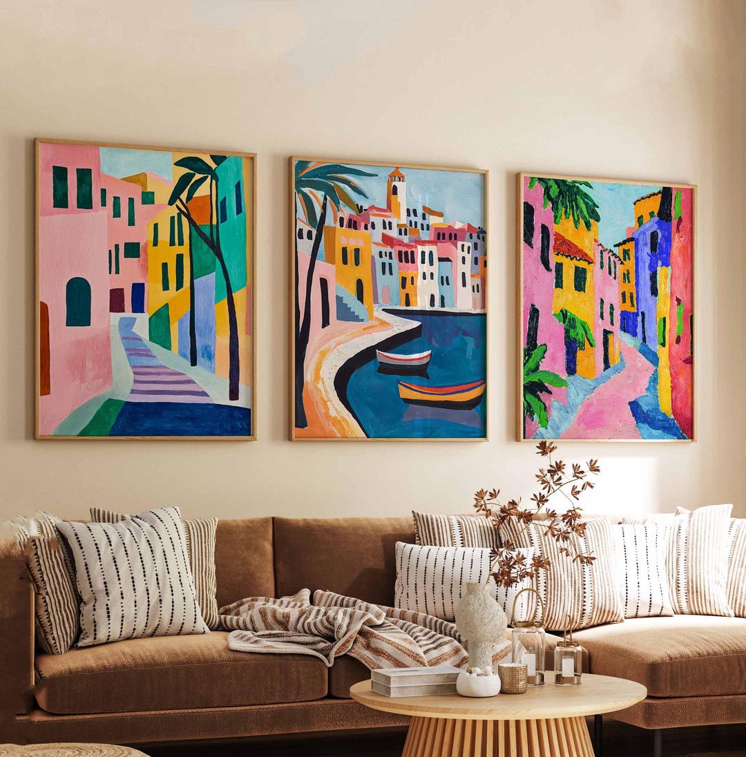 Set of 3 Chad Posters, African Prints, Chad Wall Art, Chad Decor ...