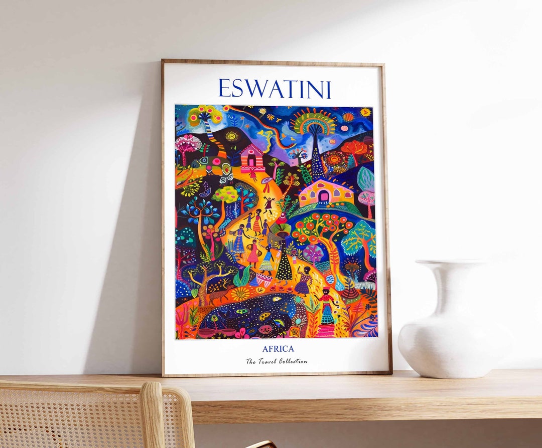 Eswatini Poster, Africa Poster, Exotic Poster, Rainforest Poster ...