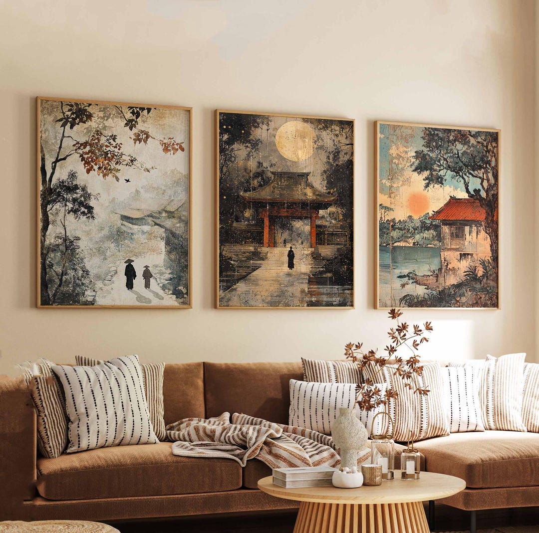 Set of 3 Vietnam Posters, Vietnam Travel Posters, Vietnam Prints ...