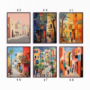 Iraq Poster Set, Iraqi Travel Prints, Islamic Art, Islamic Decor, Folk ...