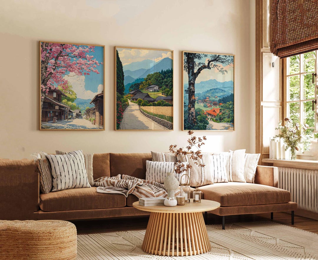 Set of 3 Chiang Rai Posters, Thailand Travel Prints, Chiang Rai Wall ...