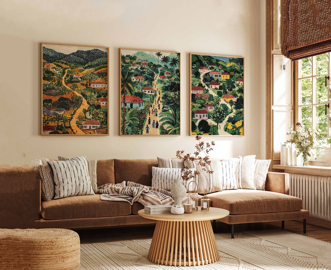 Set of 3 Kampala Poster, Uganda Poster, Africa Poster, African Poster ...