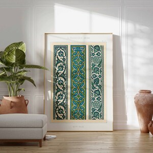 Persian Poster, Persian Wall Art, Vintage Arabic Decor, Islamic Wall ...