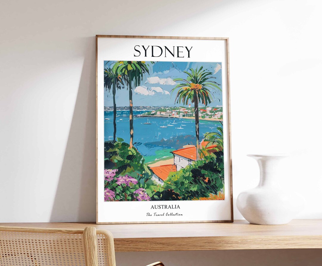 Sydney Poster, Australia Poster, Harbour Bridge Poster, Bondi Beach ...