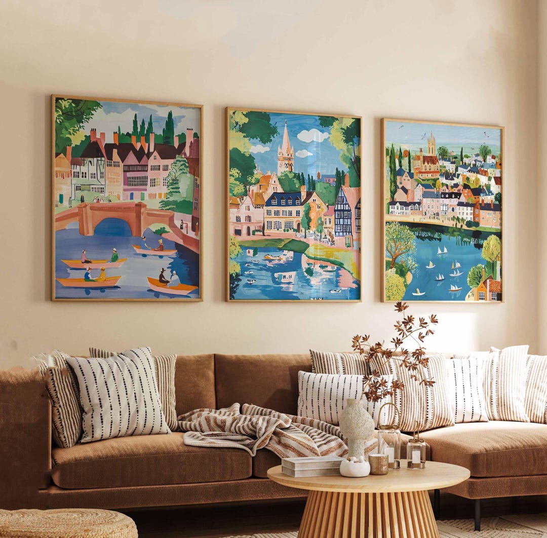 Set of 3 Stratford-upon-avon Posters, England Wall Art Prints, UK ...