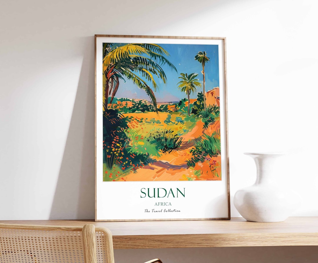 Sudan Poster, Wildlife Poster, Africa Poster, African Print, African ...