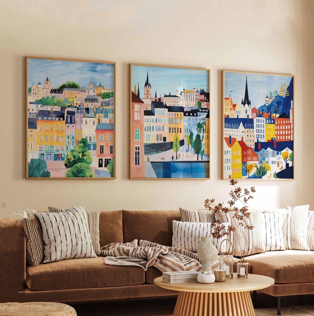 Set of 3 Bolton Posters, England Travel Posters, Bolton Wall Art Prints ...