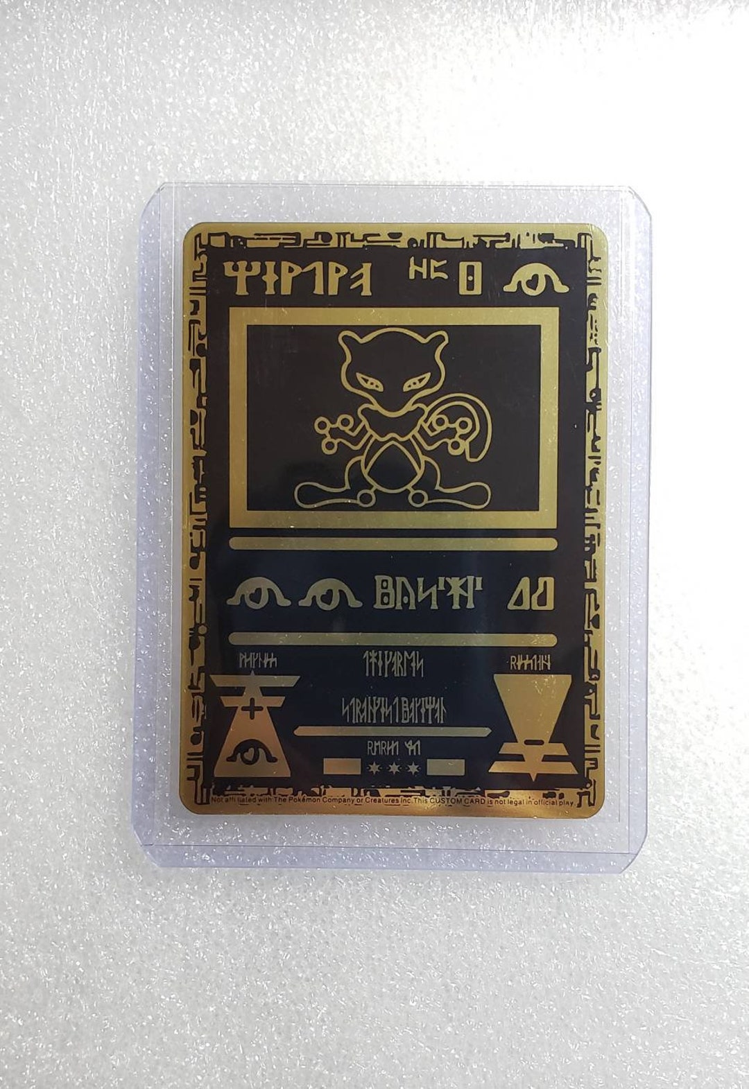 Mewtwo Card Ancient