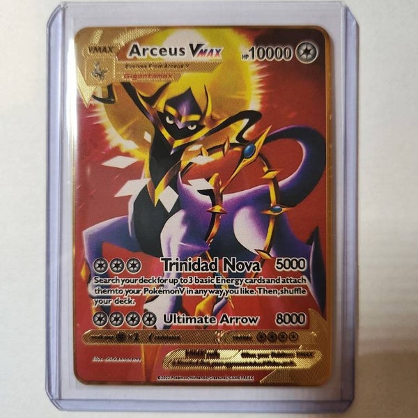 Arceus Vmax - Etsy