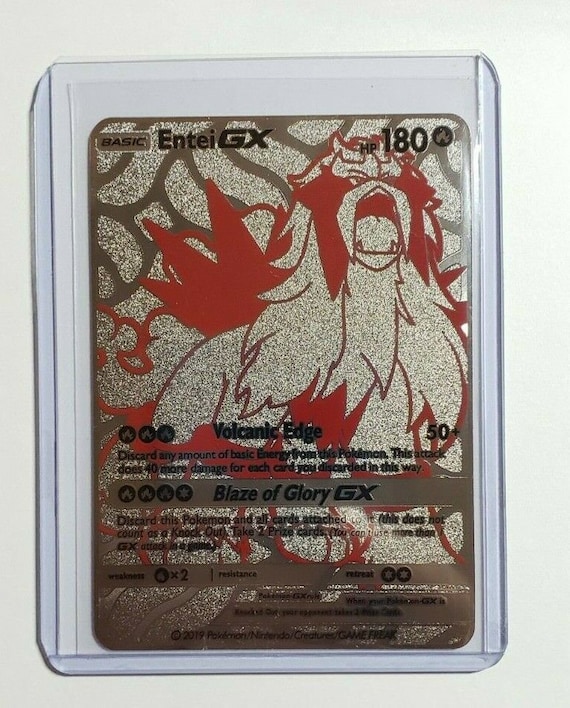 Pokemon Entei Card