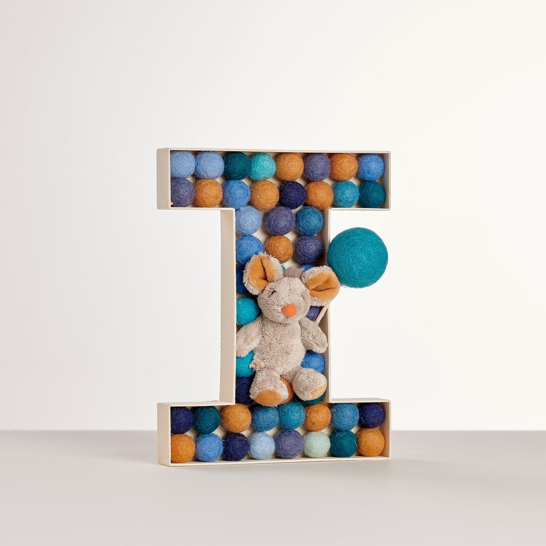 Nursery Letter Baby Initial Nursery Initial Sign Nursery Decor Kids ...