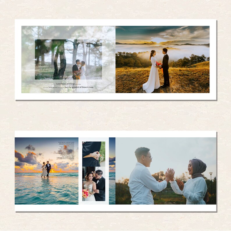 Personalized Photo Book / Custom Design / Wedding / Love Story / Family ...