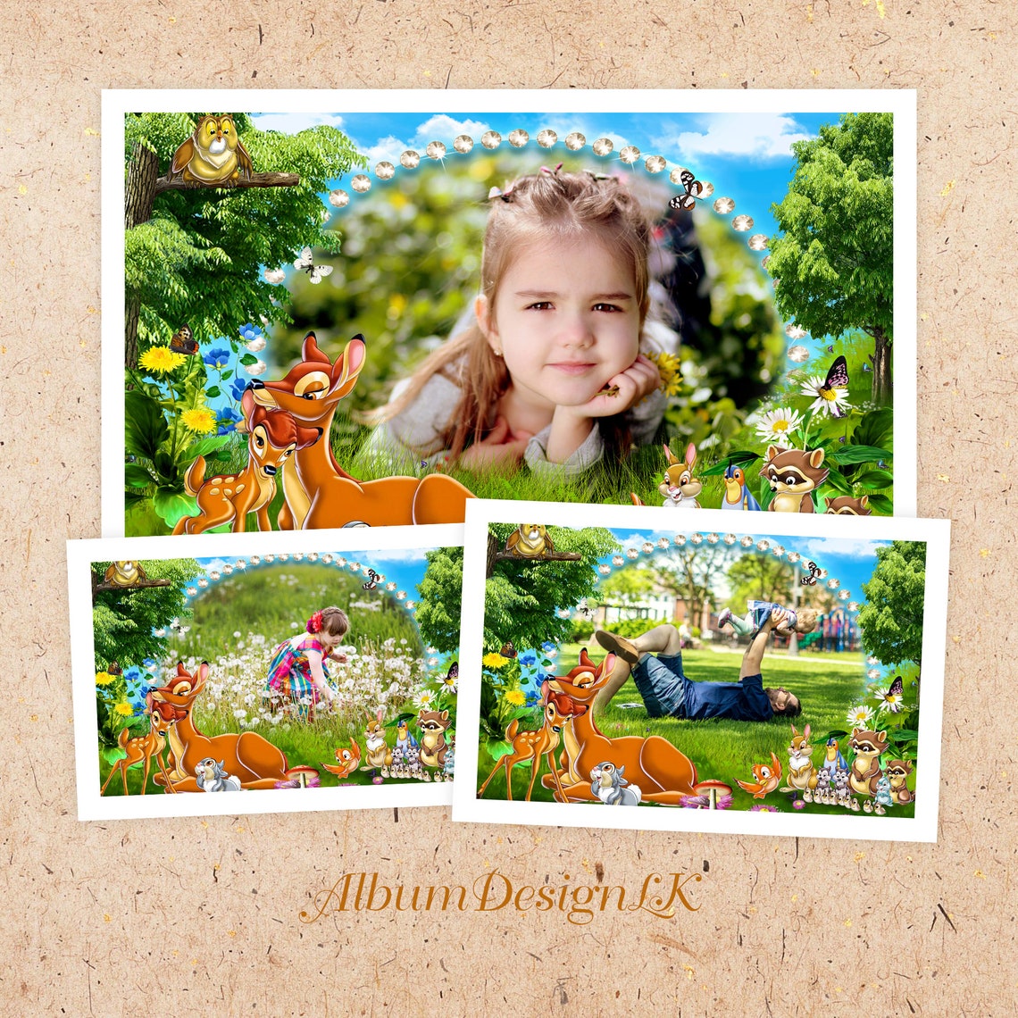 Baby Frame Templatebaby Cartoon Template Photo Template - Etsy