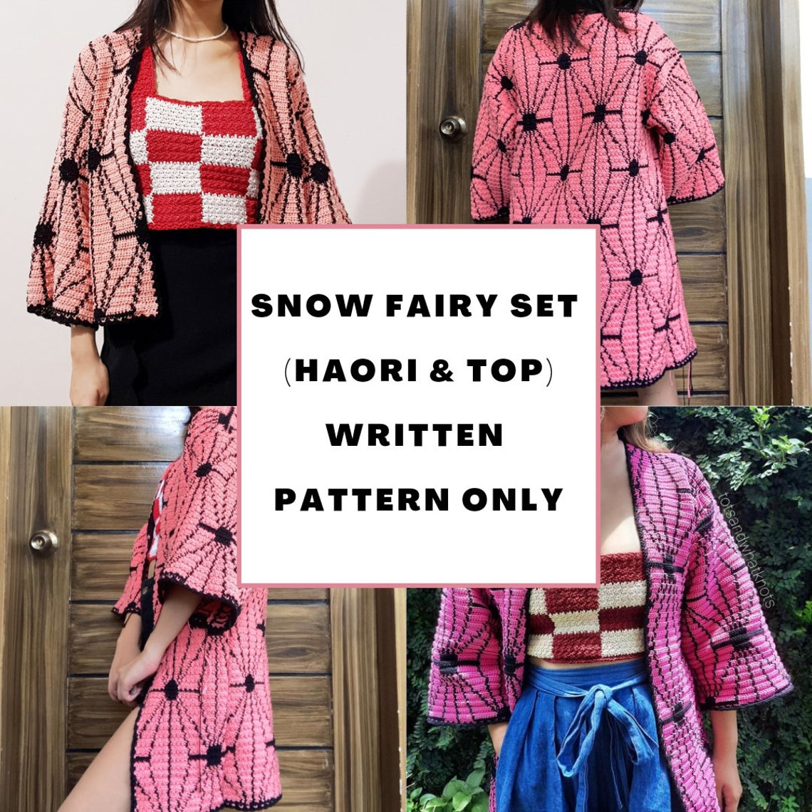 Snow Fairy Set Written Pattern - Etsy Canada