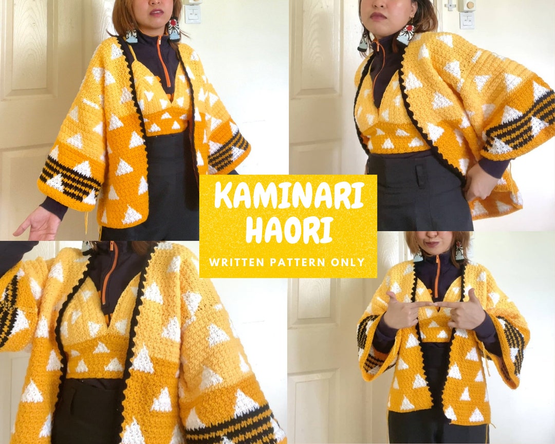 KAMINARI HAORI WRITTENPATTERN - Etsy